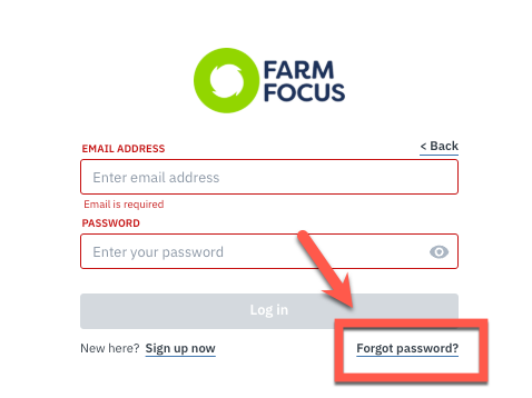 How to Change or Reset Your Farm Focus Password