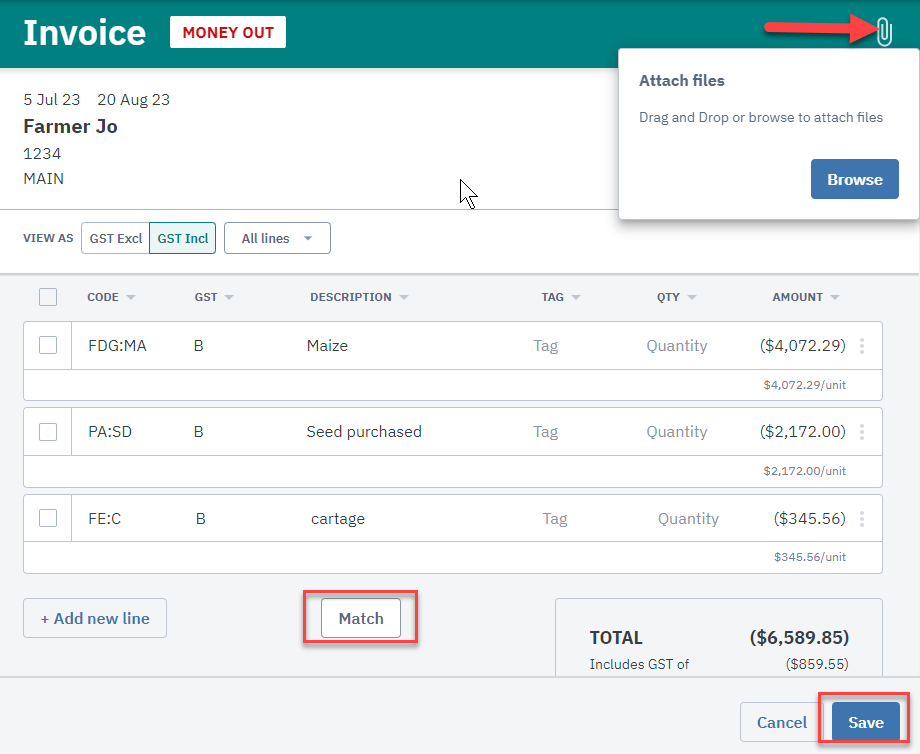 How to create a manual invoice
