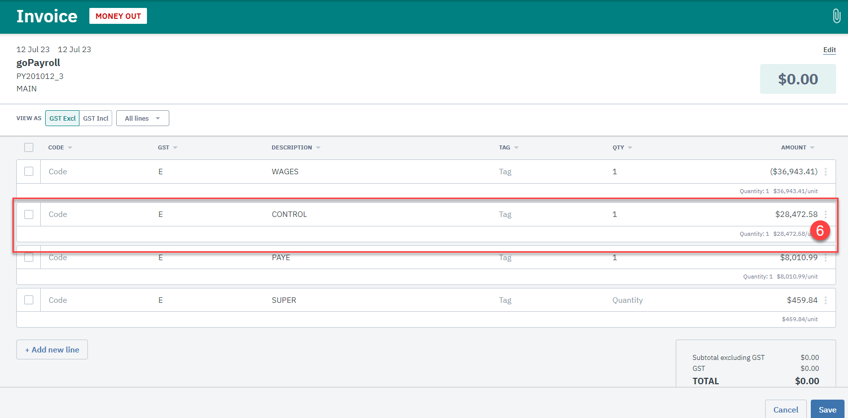 How to import goPayroll invoices into Farm Focus