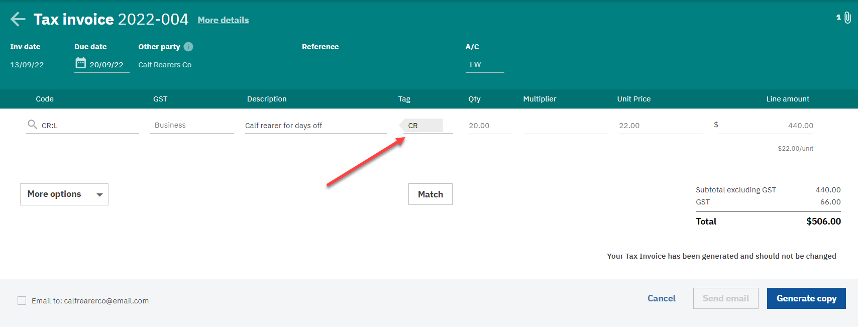How to use cost tags in Farm Focus