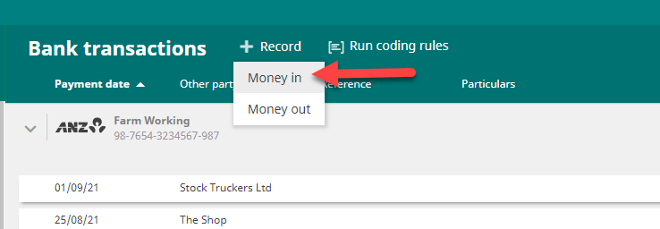 How to create a Reversal Transaction in Farm Focus
